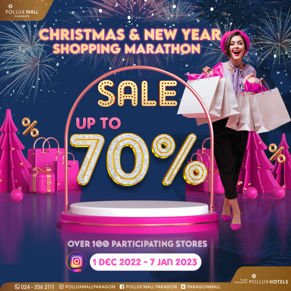 Christmas & New Year Shopping Marathon – Pollux Malls
