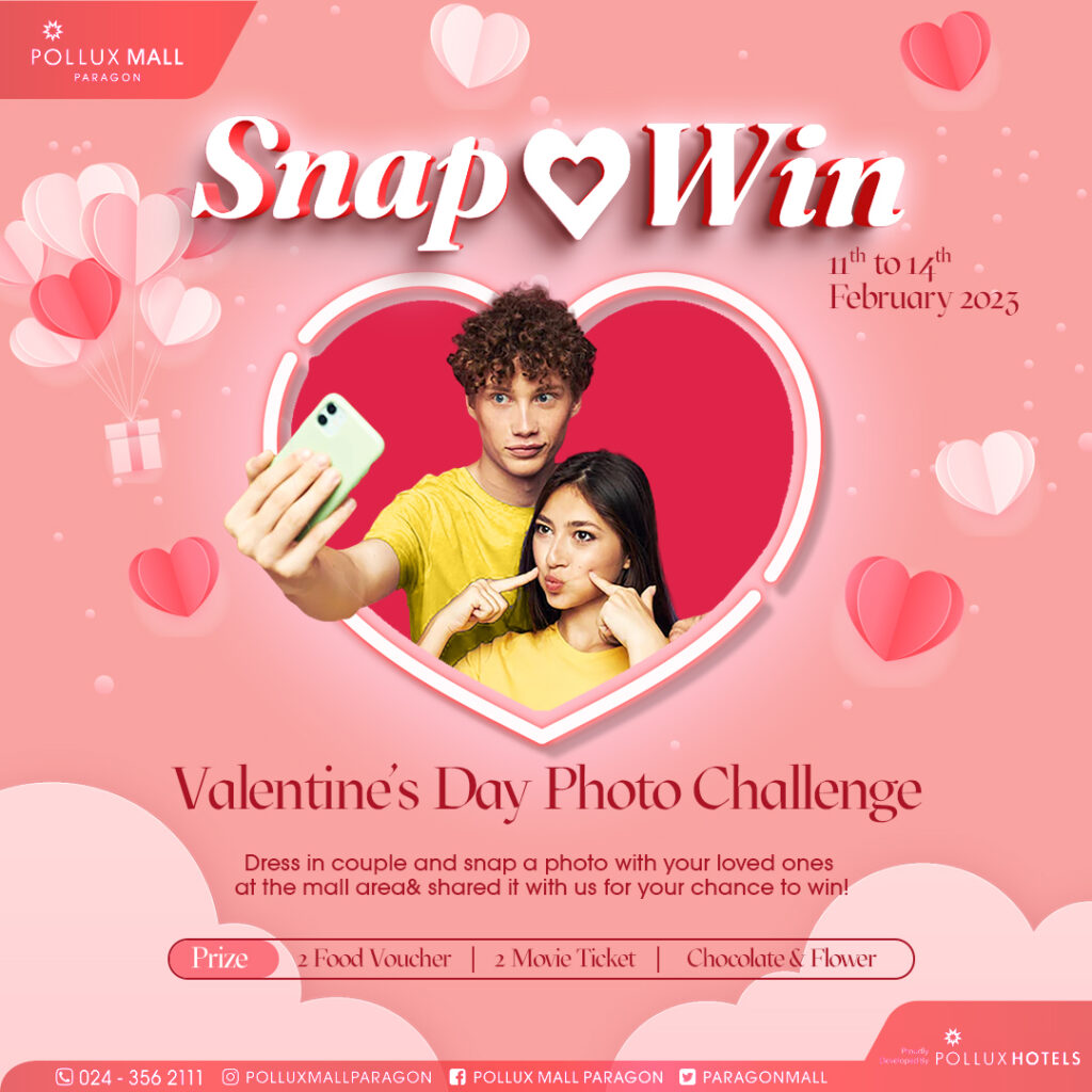 💗 SNAP & WIN – Pollux Malls