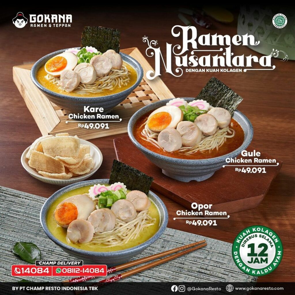 Rasakan kelezatan menu-menu Cita Rasa Nusantara dalam Ramen Nusantara ...